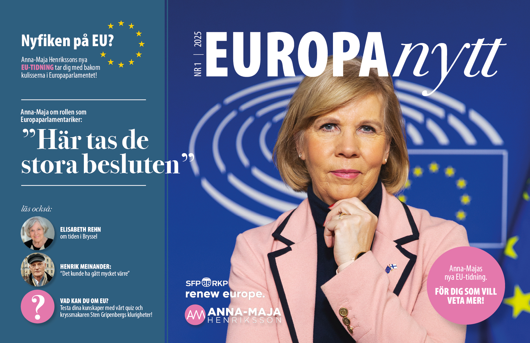 Läs min tidning Europa Nytt! - Anna-Maja Henriksson